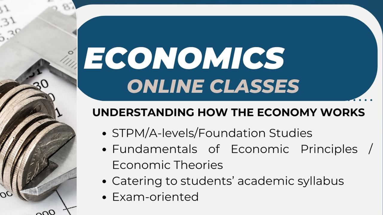 ECONOMICS : UNDERSTANDING HOW THE ECONOMY WORKS | Stageo