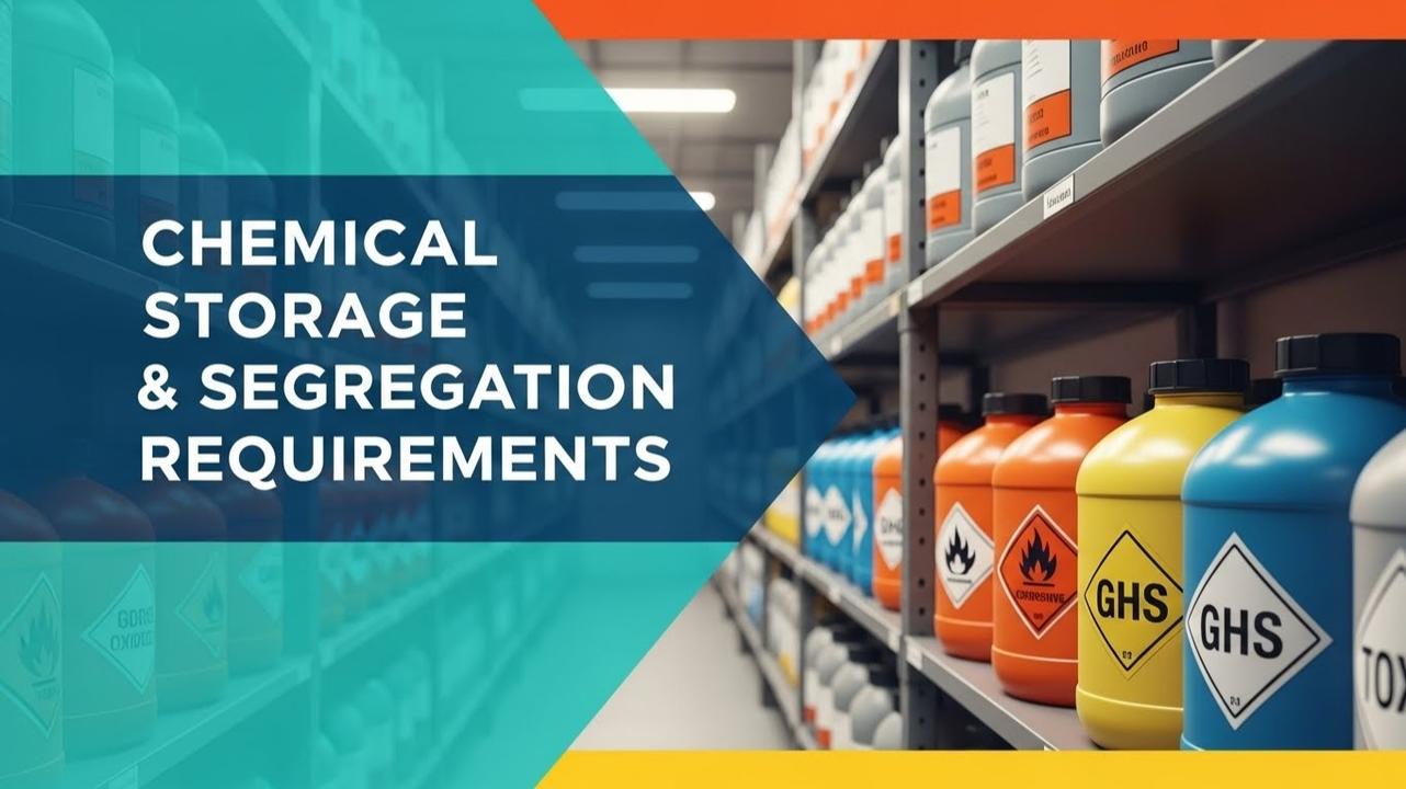 Chemical Storage & Segregation Requirements | Stageo